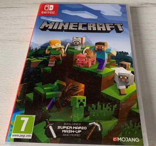 Игра Minecraft на Nintendo Switch