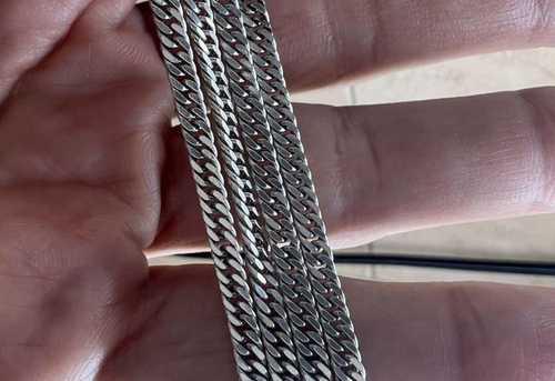 Серебряная цепочка 926 пр. 74 см лазерный панцирь