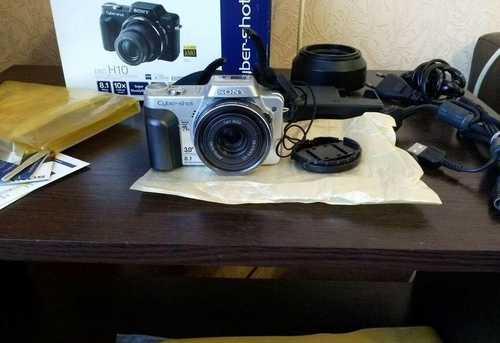 Компактный фотоаппарат Sony Cyber shot DSC - H10