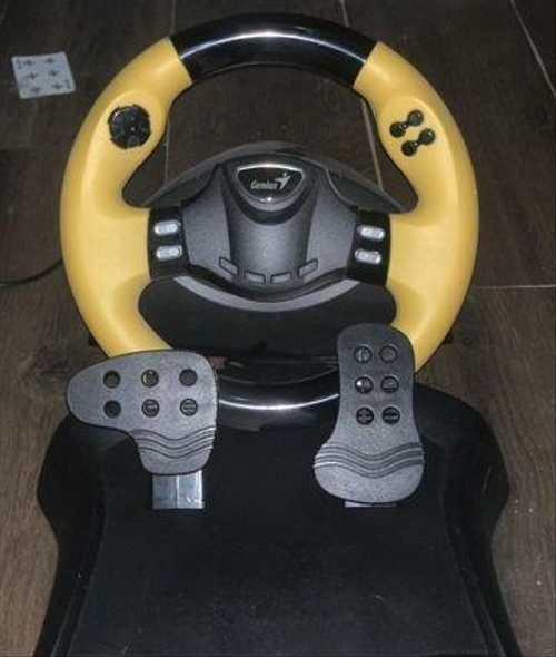 Игровой руль genius wheel rv