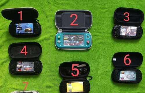 Sony PSP все упакованы, очень много игр
