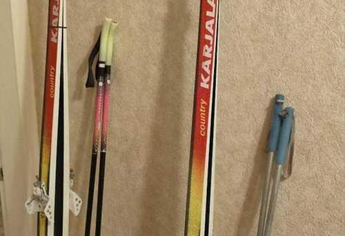 Лыжи беговые karjala 210 и 190