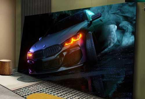 Стильная картина с авто BMW классика