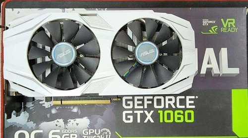 Geforce GTX1060 6Gb Asus Dual OC