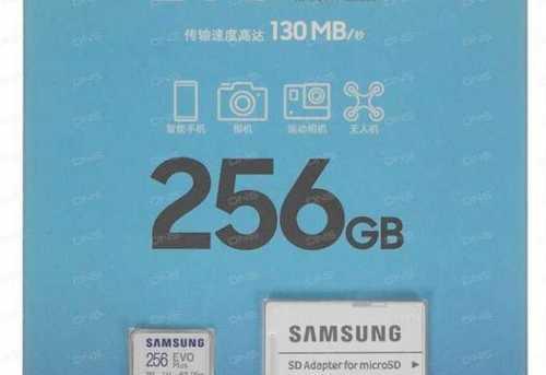 Карта памяти Samsung EVO Plus microsdxc 256 гб