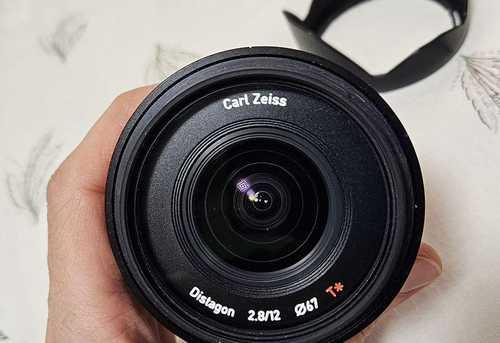 Объектив carl zeiss touit 12mm f2.8 x-mount