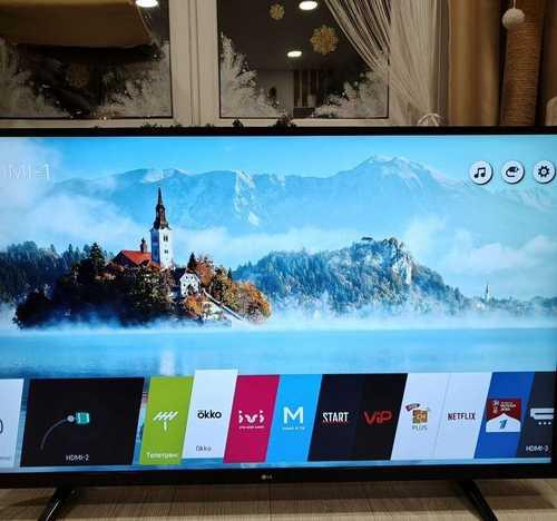 Телевизор LG SMART tv 49 дюймов