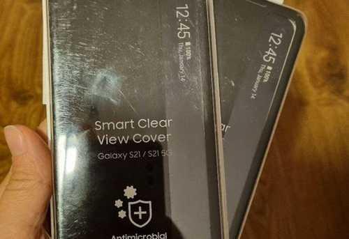 Оригинальный чехол s21 smart clear view cover