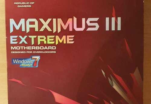 Asus Maximus III Extreme LGA 1156