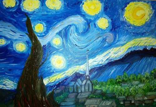 Картина "Лунная ночь"