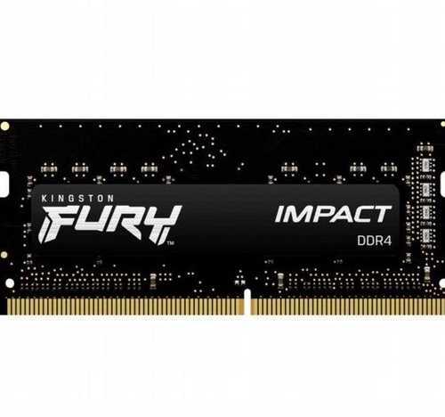 Kingston SO-dimm DDR4 16Gb 3200MHz CL20 fury Impact (KF432S20IB/16)