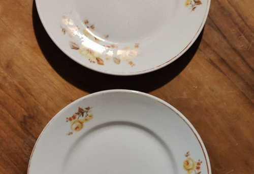 Две тарелки 20 век Rigas Keramicas Fabrica