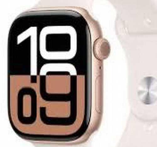 Часы Apple Watch 10 46 mm Sport Rose Gold (S/M)