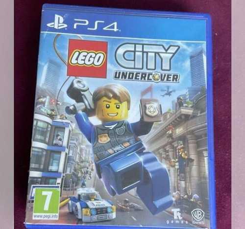 Игра для приставок ps4 ps5 lego city undercover