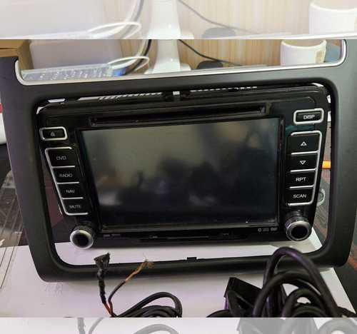 Магнитола VV Polo 2Din с Рамкой GPS DVD Phantom dv