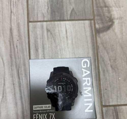 Часы garmin fenix 7x sapphire solar