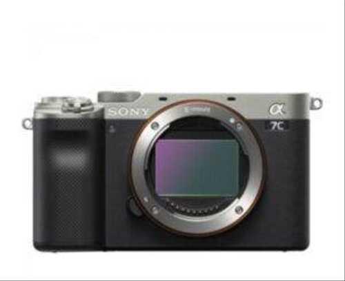 Цифровая фотокамера Sony Alpha A7C Body Silver