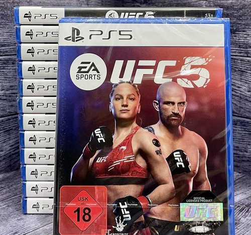 UFC 5 PS5 Новый диск