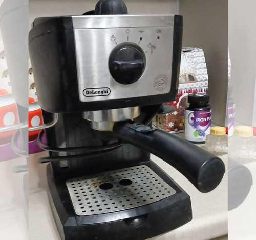 Кофеварка рожковая delonghi ec155