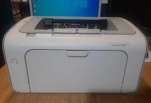 Принтер лазерный черно-белый HP LaserJet P1005
