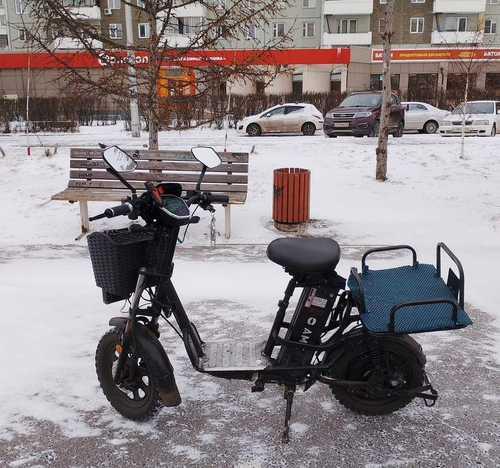 Электровелосипед монстр бу