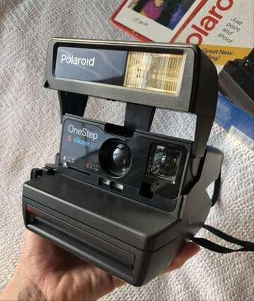 Плёночный фотоаппарат polaroid one step closeup