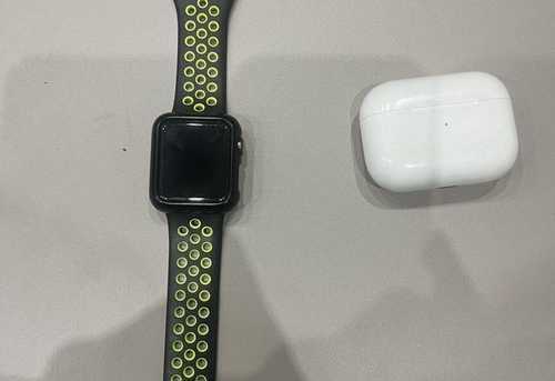 Apple watch и airpods pro