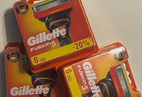 Gillet fusion 5 8 штсменные кассеты Оригинал