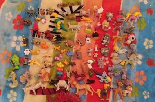 Набор фигурок животных игрушки из киндеров