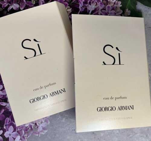 Giorgio "Armani Si"