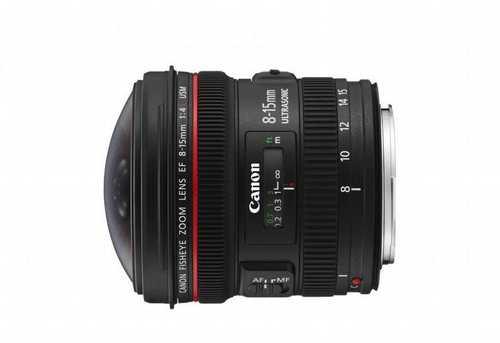 Объектив Canon EF 8-15mm f/4.0L Fisheye USM