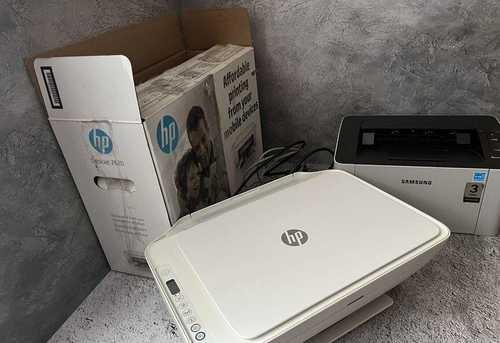 Принтеры Samsung Xpress M2020 и HP Deskjet 2620