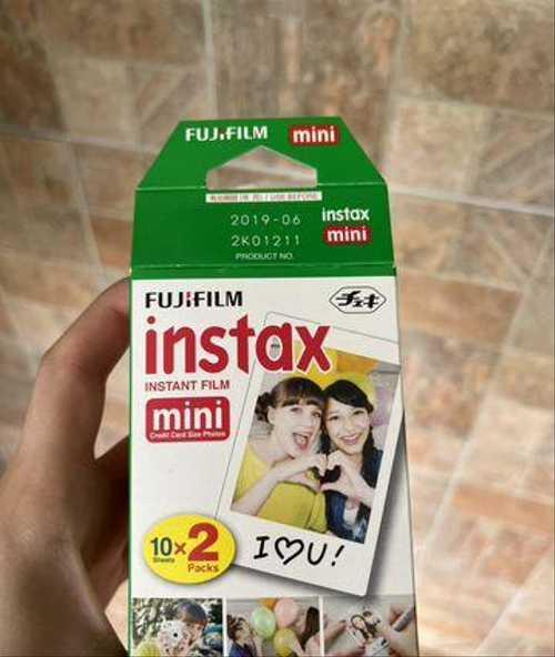 Катриджи для instax mini