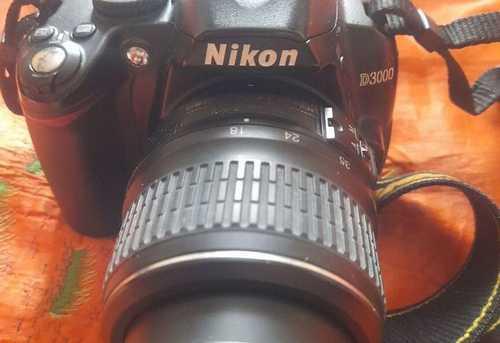 Фотоаппарат nikon d3000