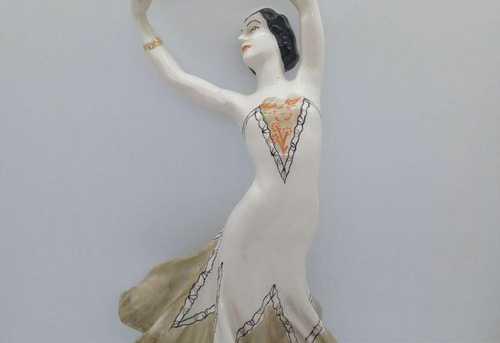 Статуэтка Балерина с веером Стуколкина лзфи
