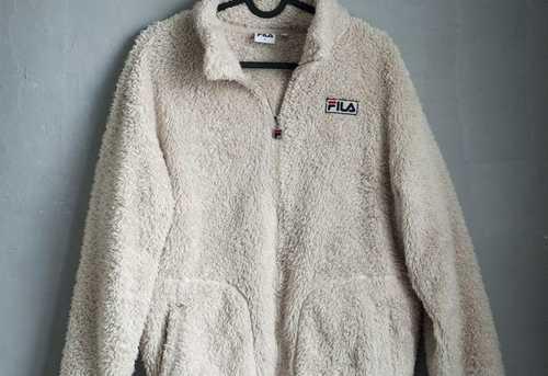 Флисовая зип кофта Fila