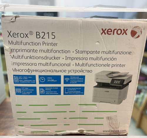 Мфу лазерный Xerox B215V/DNI (Новый)