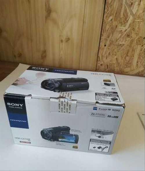 Видеокамера sony HDR CX 740 E