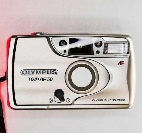 Плёночный фотоаппарат Olympus Trip AF 50 как новый