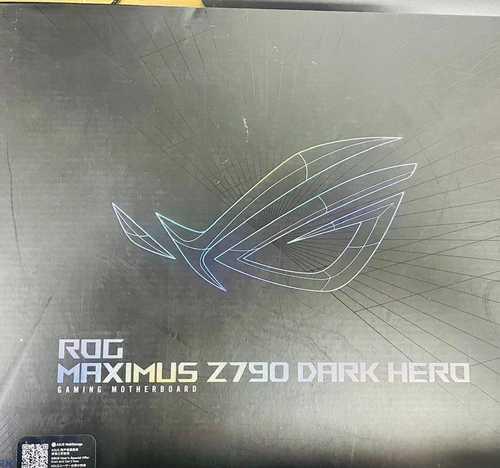 Материнская плата asus ROG maximus Z790 dark hero