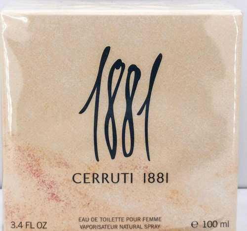 Cerruti 1881 100мл женские оригинал