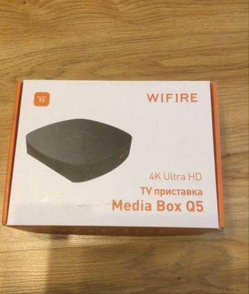 TV приставка Media Box Q5 / 4K Ultra HD