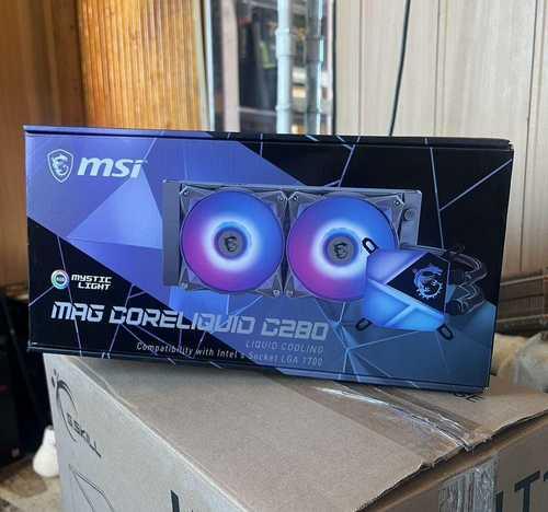 Водяное охлаждение MSI Mag Coreliquid c280