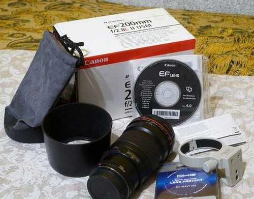 Canon EF 200mm 2.8 L II USM