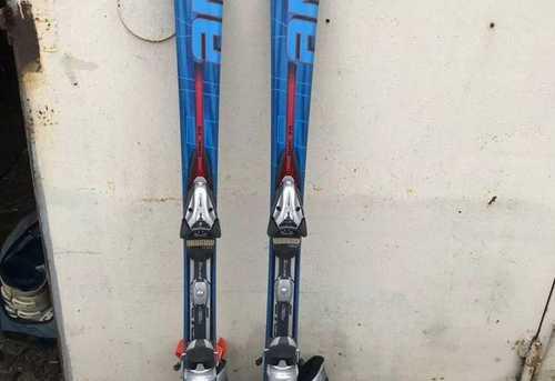 Горные лыжи мужские комплект 158 см, 40 размер