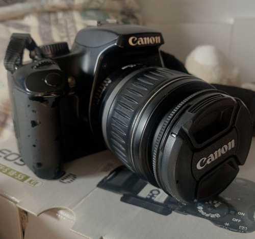 Зеркальный фотоаппарат canon 1000d