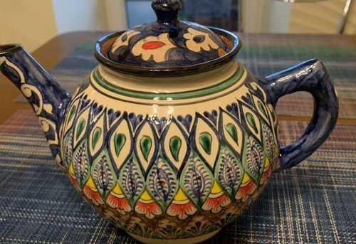Заварочный чайник Риштанская керамика