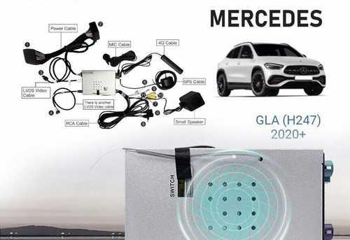 Андроид блок CarPlay для Mercedes GLA