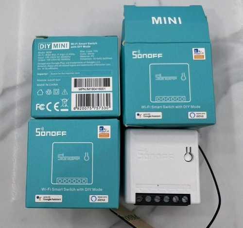 Умный Wi-Fi переключатель Sonoff mini SMART Switch