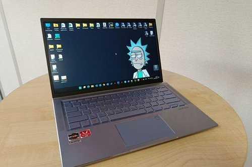 Ноутбук asus Zenbook UM431DA-AM003T, 14" голубой